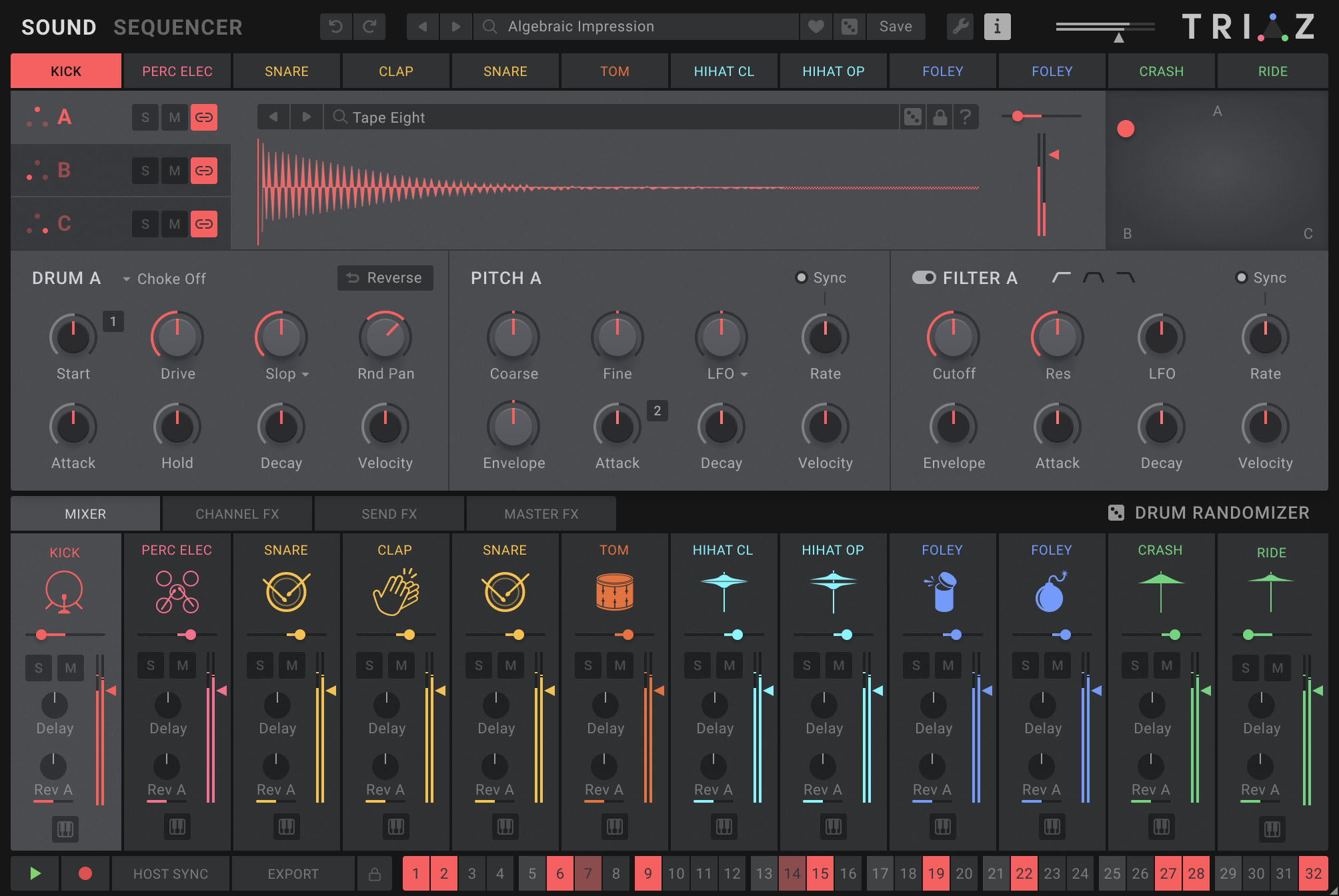 Wave Alchemy Triaz, una groovebox virtual hasta los topes de sonidos y posibilidades | Hispasonic